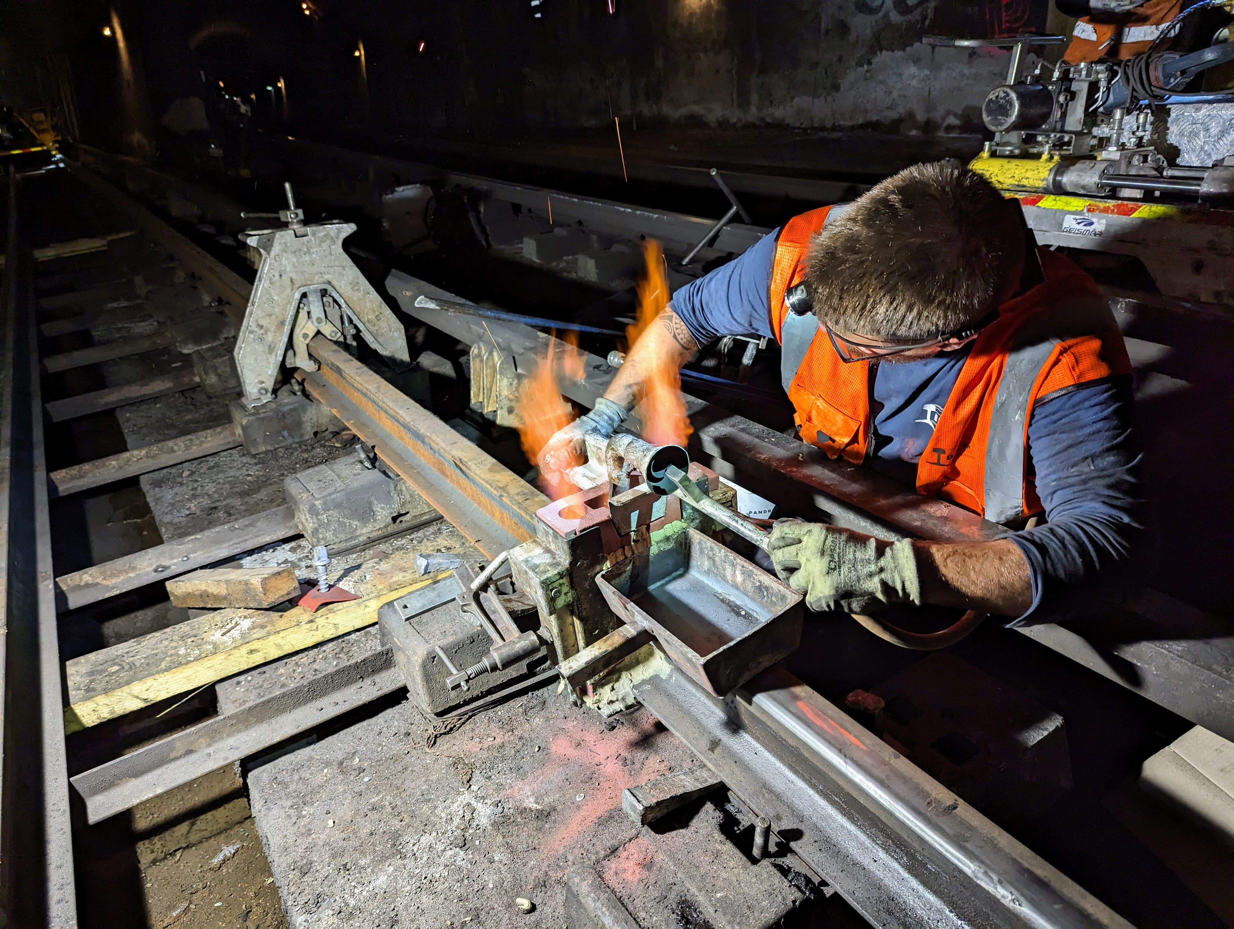 Soudures de rails - BRIFER